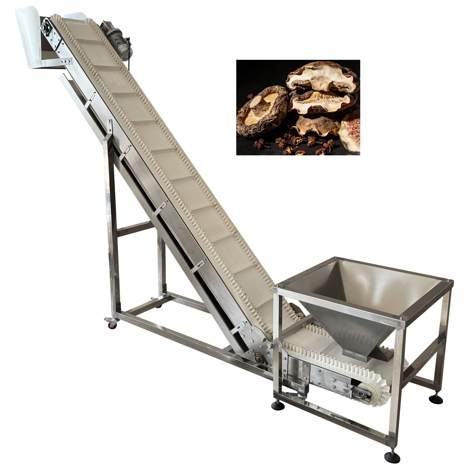 Feeder Elevating Rice Nut Conveyor Granule Food Bucket Elevator Machine ...
