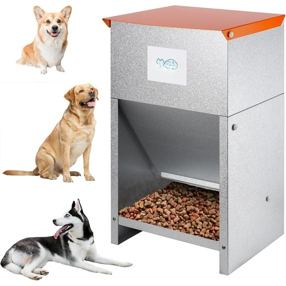 Feeder - Galvanized Station for Indoor & Outdoor Use - Automatic ...