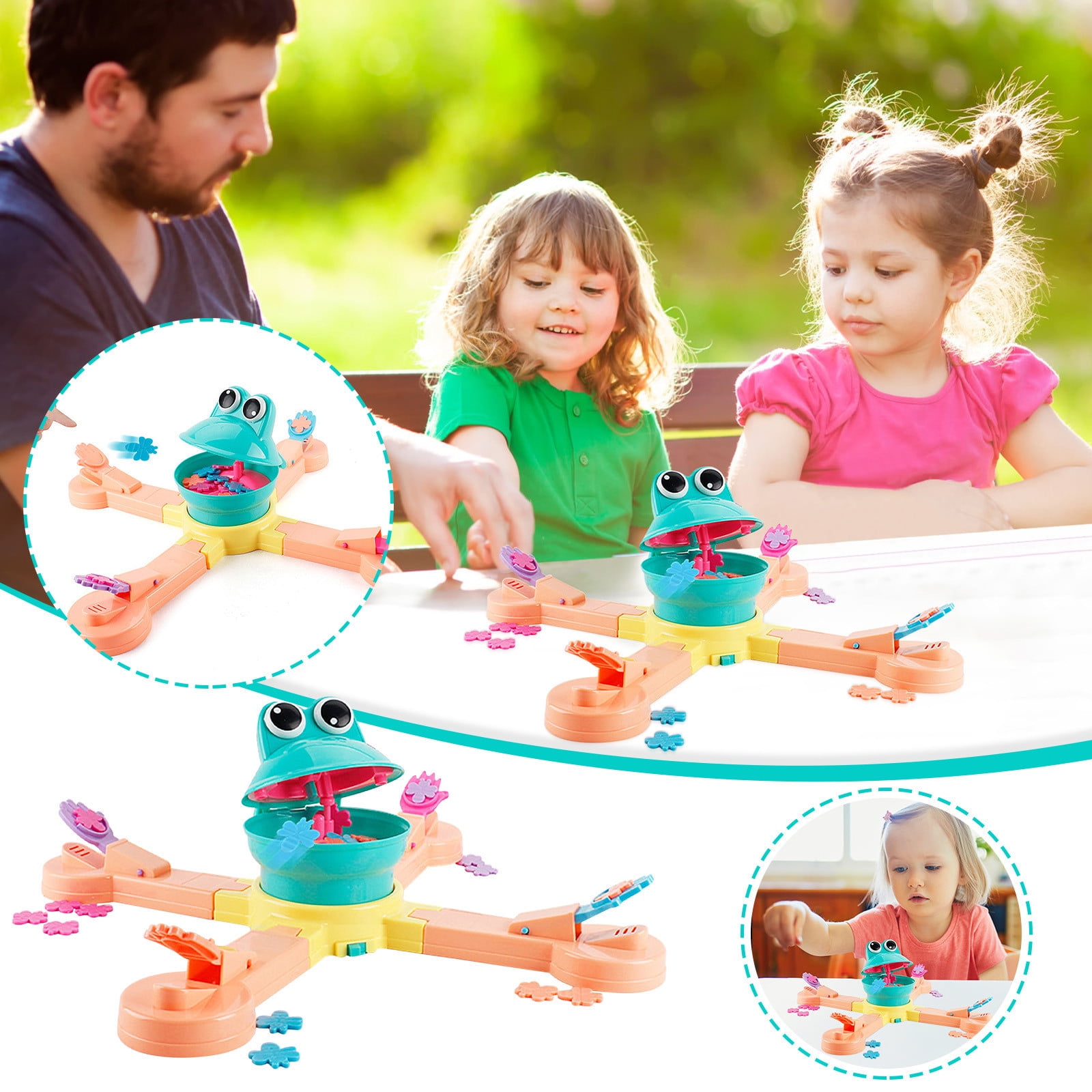 Feeding Toss Game Tabletop Multiplayer Interactive Puzzle Board | ABS ...