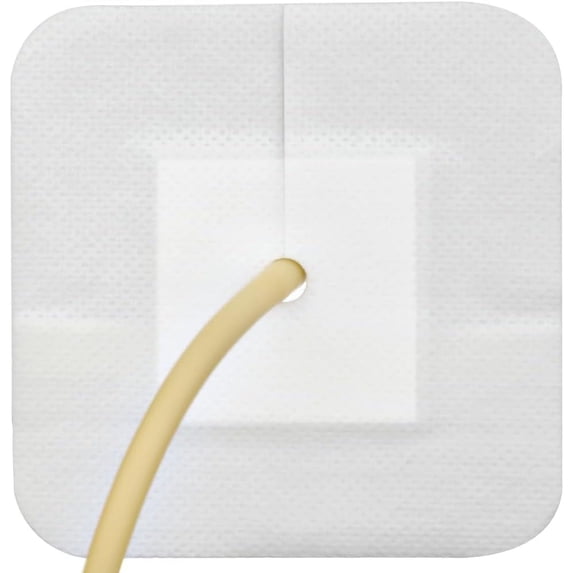Feeding Tube Adhesive Split Drain Bandages - Easy Dressing Changes and ...