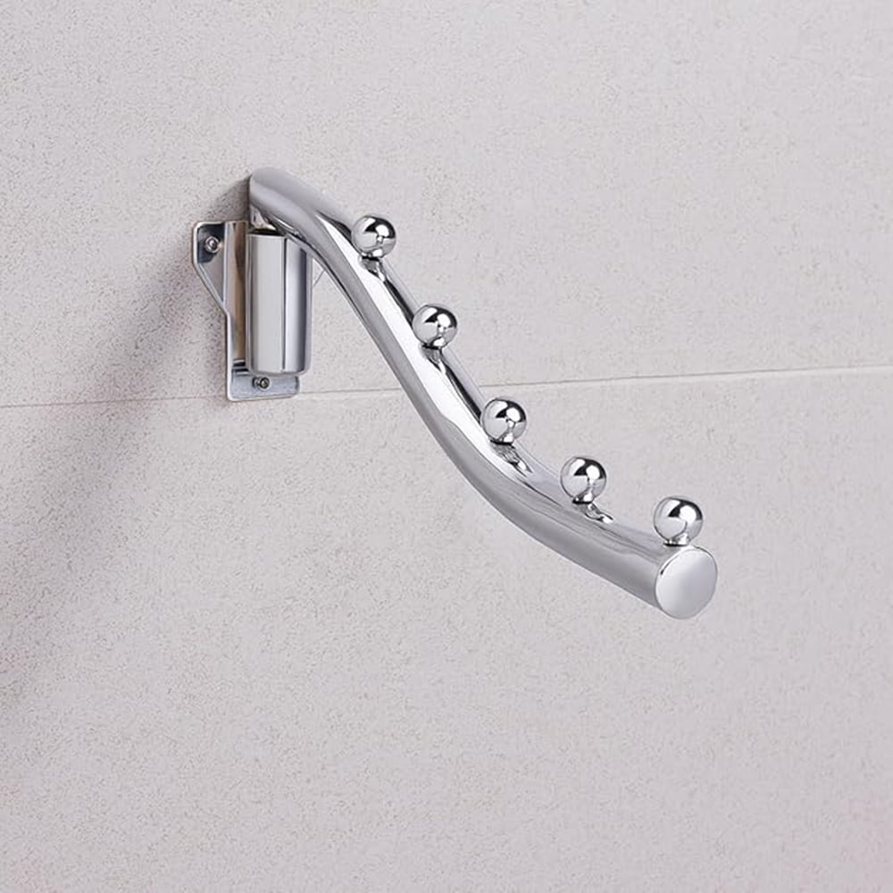Feeding Tube Holder & IV Hook Kit – Wall-Mount Pivoting Hook with ...