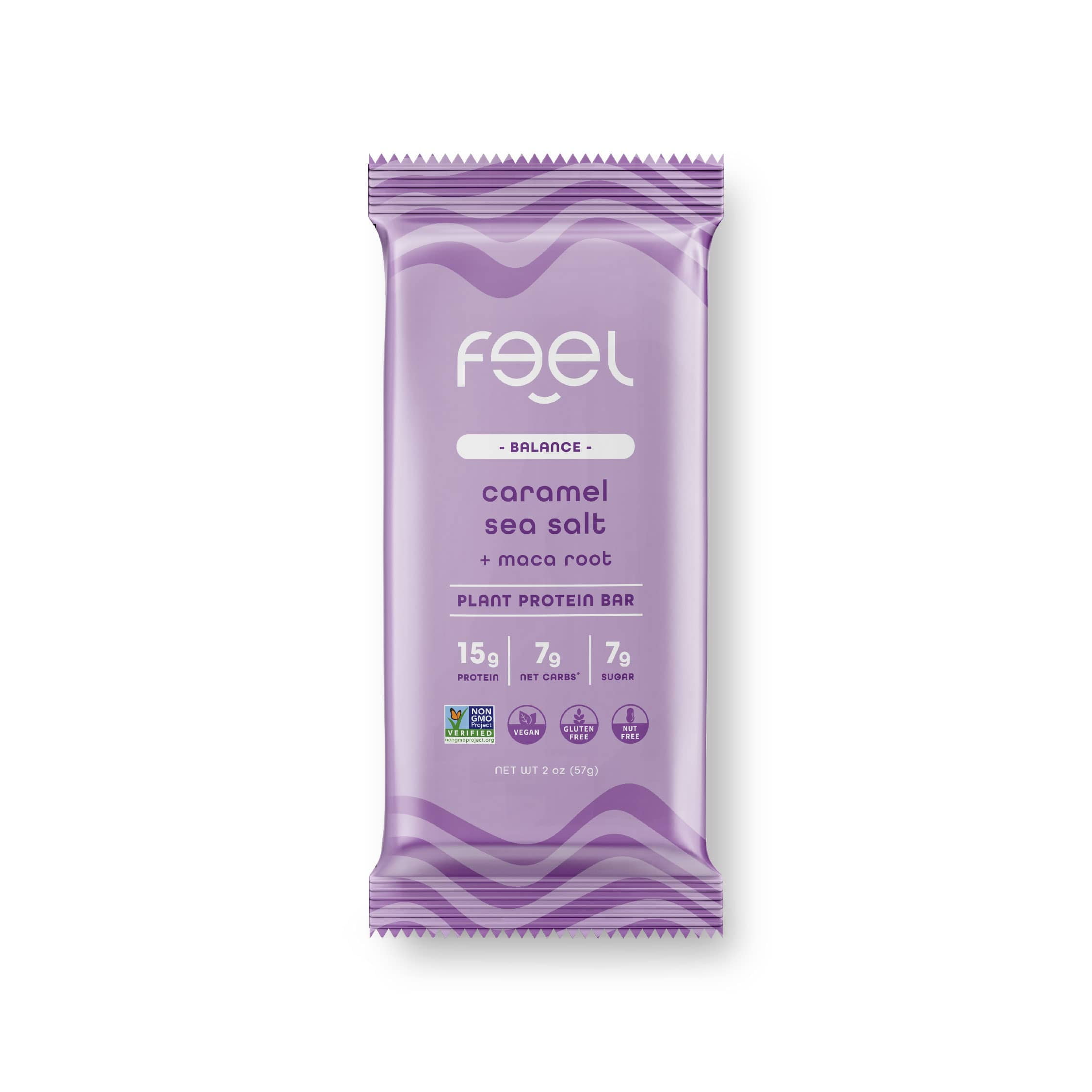 Feel Balance Bar | Functional Protein Bars | Caramel Sea Salt | 10 Pack ...