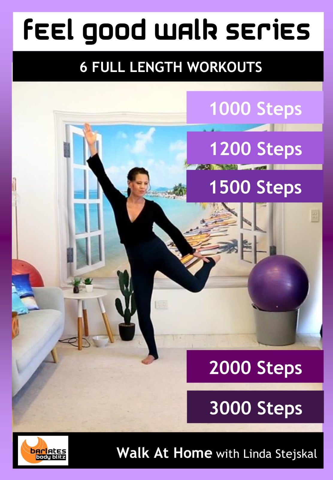 Feel Good Walk Series 6 Workouts - Barlates Body Blitz - Linda Stajskal ...