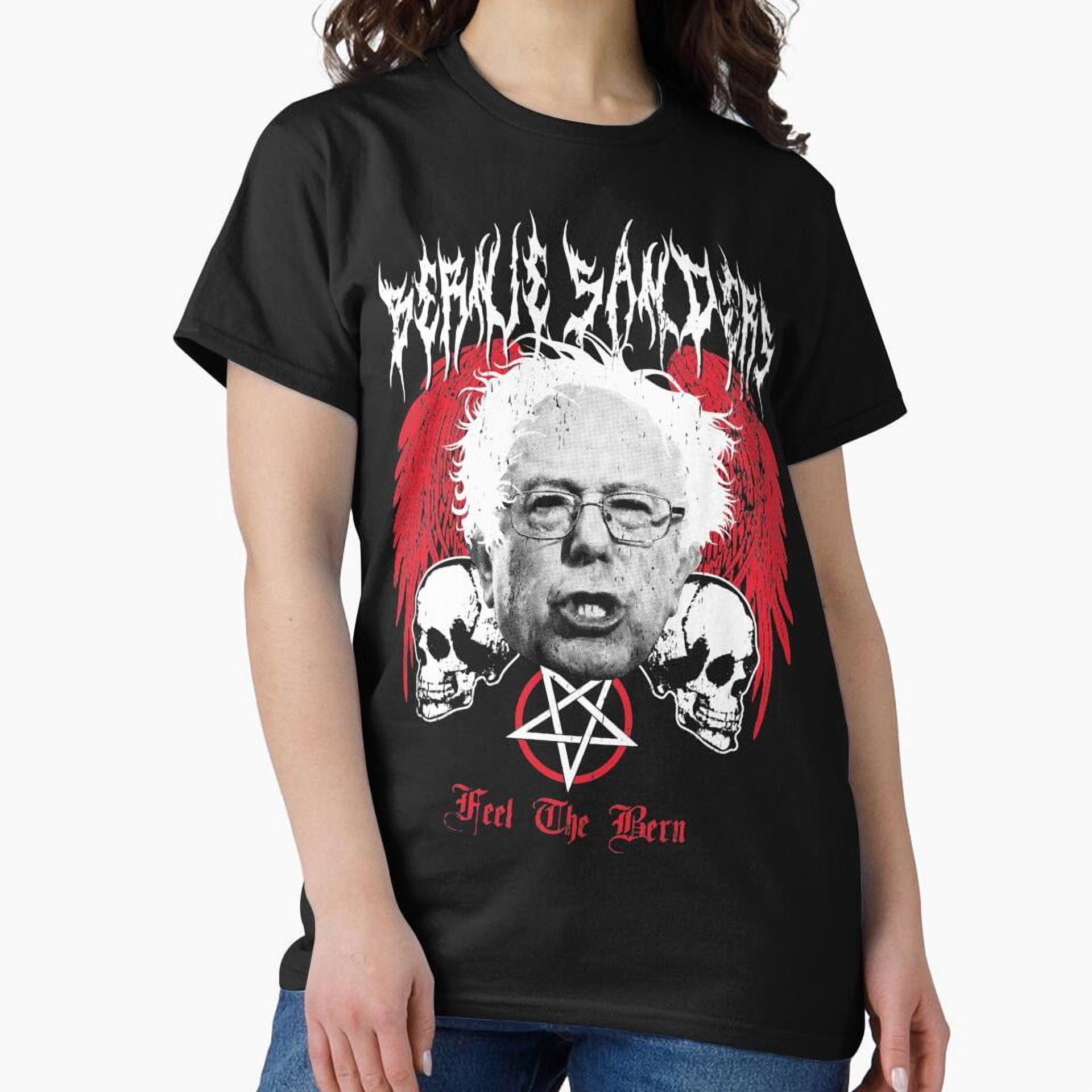 Feel The Bern Heavy Metal Bernie Sanders H20032 T-Shirt, for Men and ...