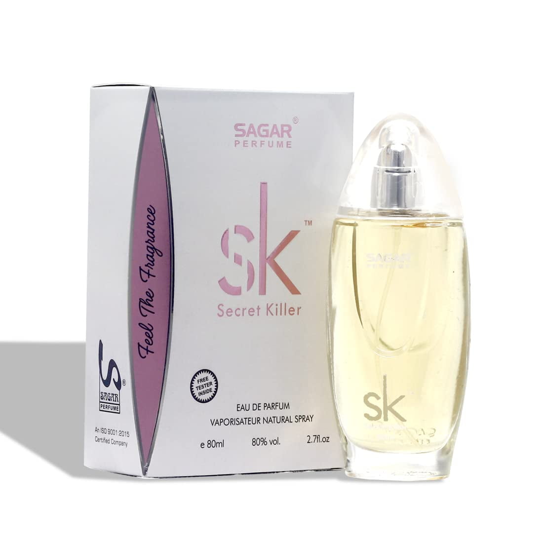 Feel The Fragrance of Sagar Secret Killer White Perfume 80ML - Walmart.com