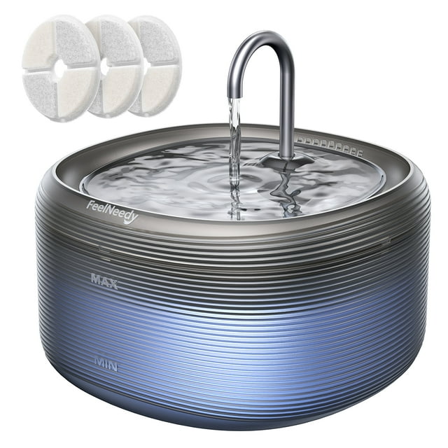 FeelNeedy Cat Water Fountain, 108oz/3.2L Pet Water Fountain Dispenser ...