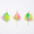 FeelNeedy FN-P20 Interactive Cat Toy Replacement Feather Accessries, 3 ...