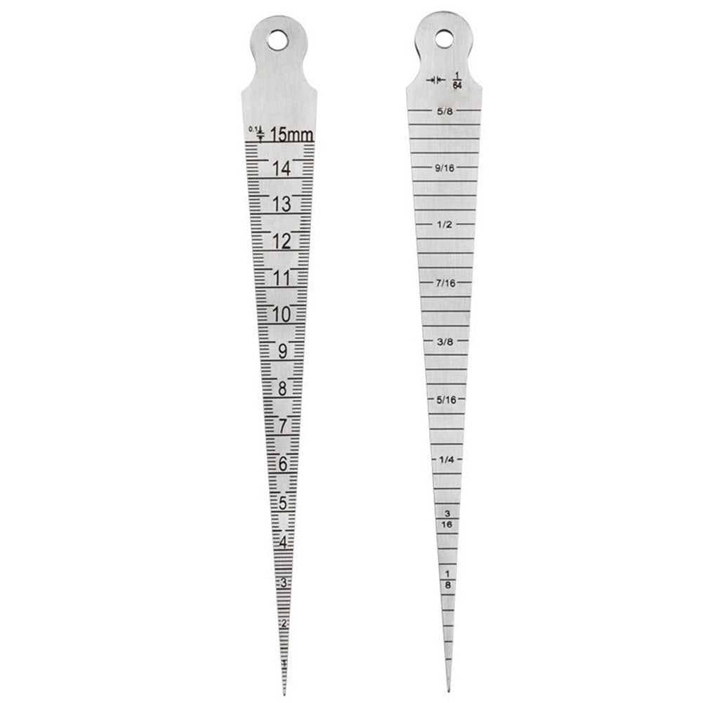 Feeler Gap Gauge Tool Set 2Pcs for Accurate Measurement Of Small Holes ...