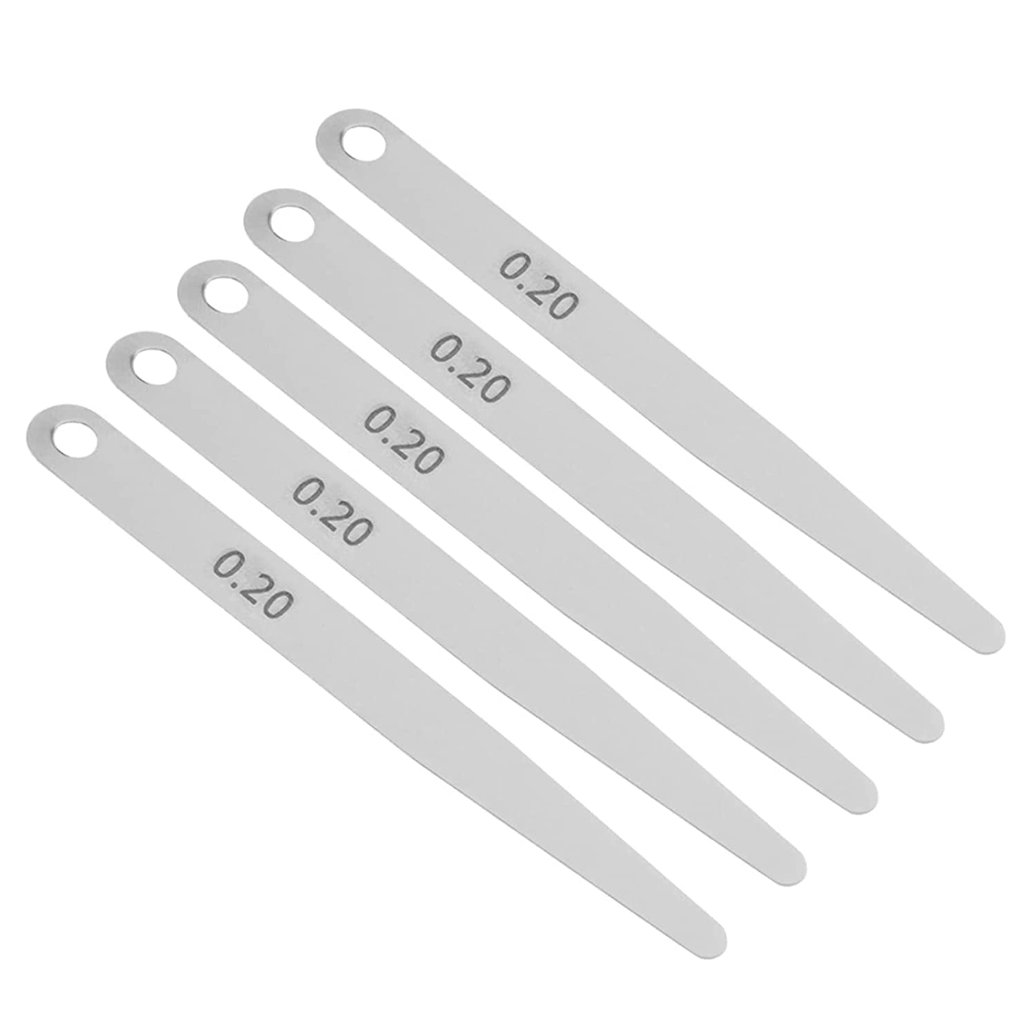 Feeler Gauge, 5pcs 0.2 0.3 Feeler Gauge Set, Thickness Feeler ...