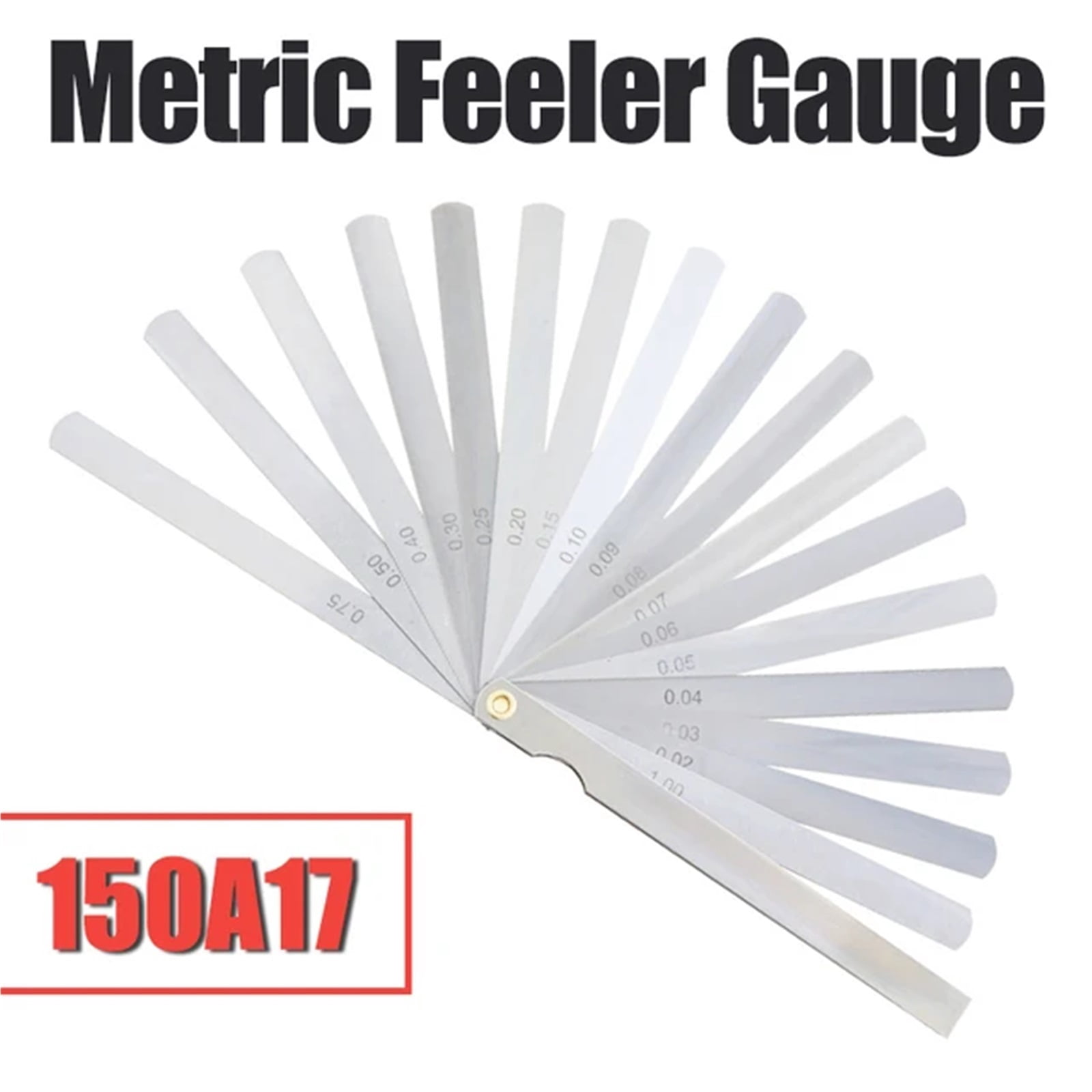 Feeler Gauge Metric Thickness Gauge Set For Measurement Sheet Gauge ...