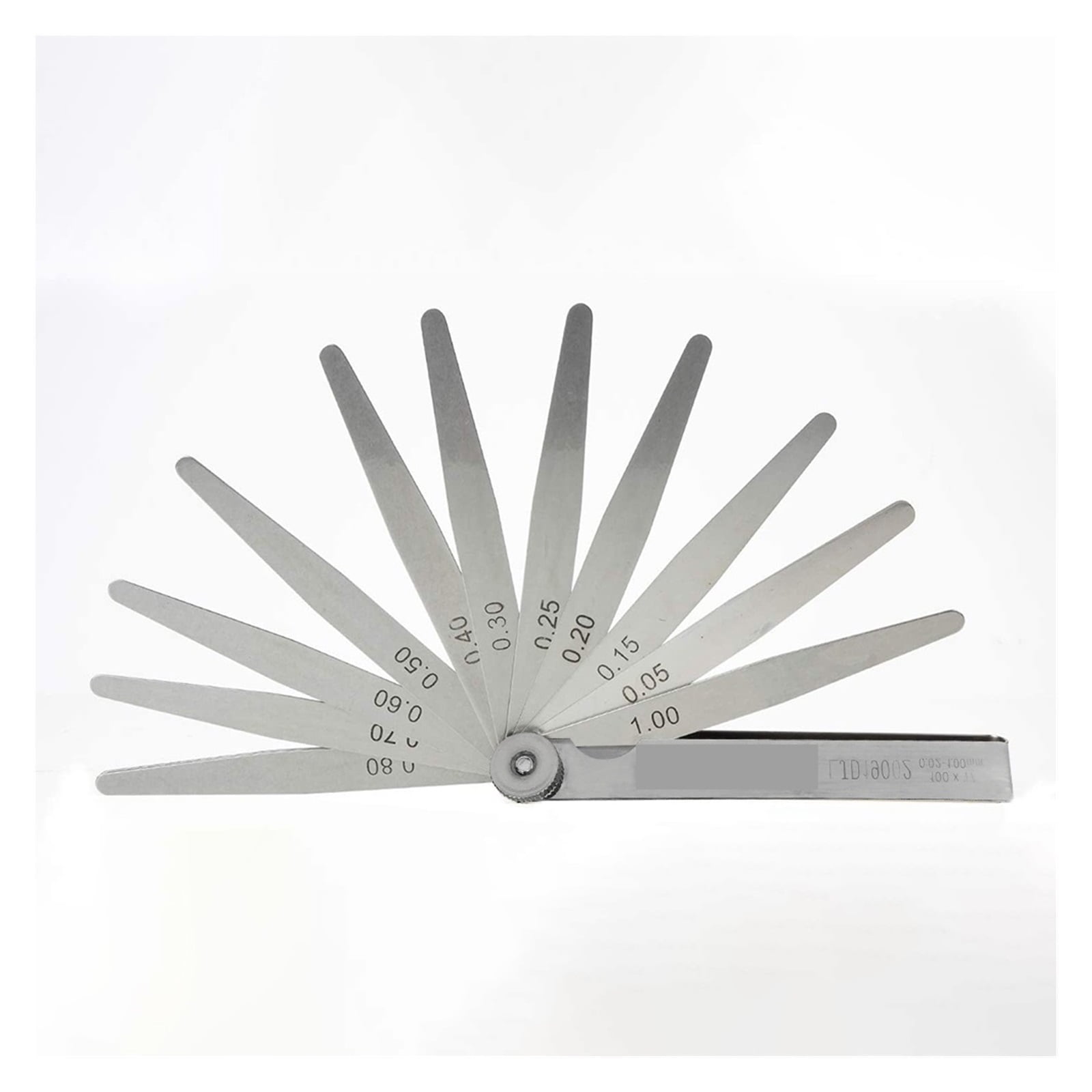 Feeler Gauges 0.02-1.00MM Metric Feeler Gauge Foldable Thickness Gap Metric Filler Feeler Gauges ...