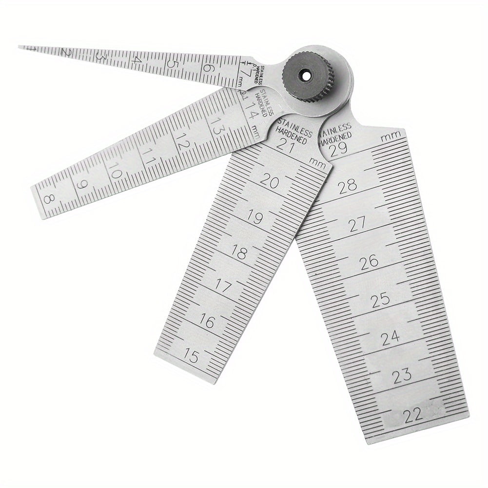 Feeler Measuring Tool Hole Size Gage Taper Gauge 1 Set Stainless Steel ...