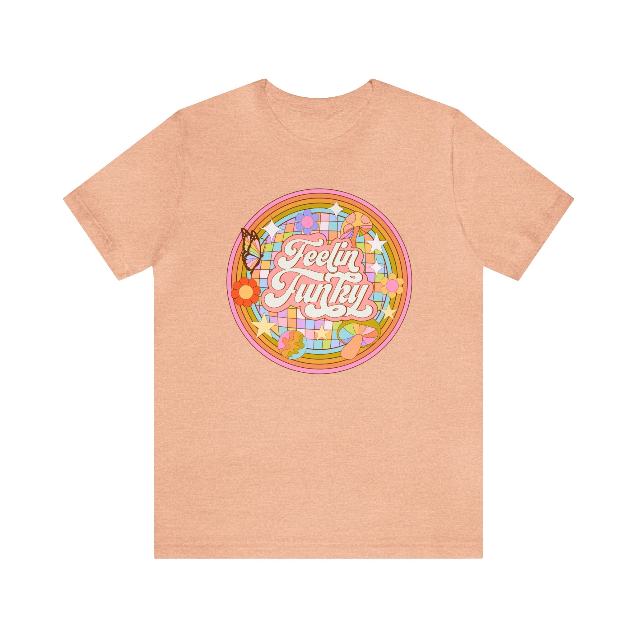 Feelin' Funky Graphic T-Shirt - Retro Vibes and Groovy Designs For ...