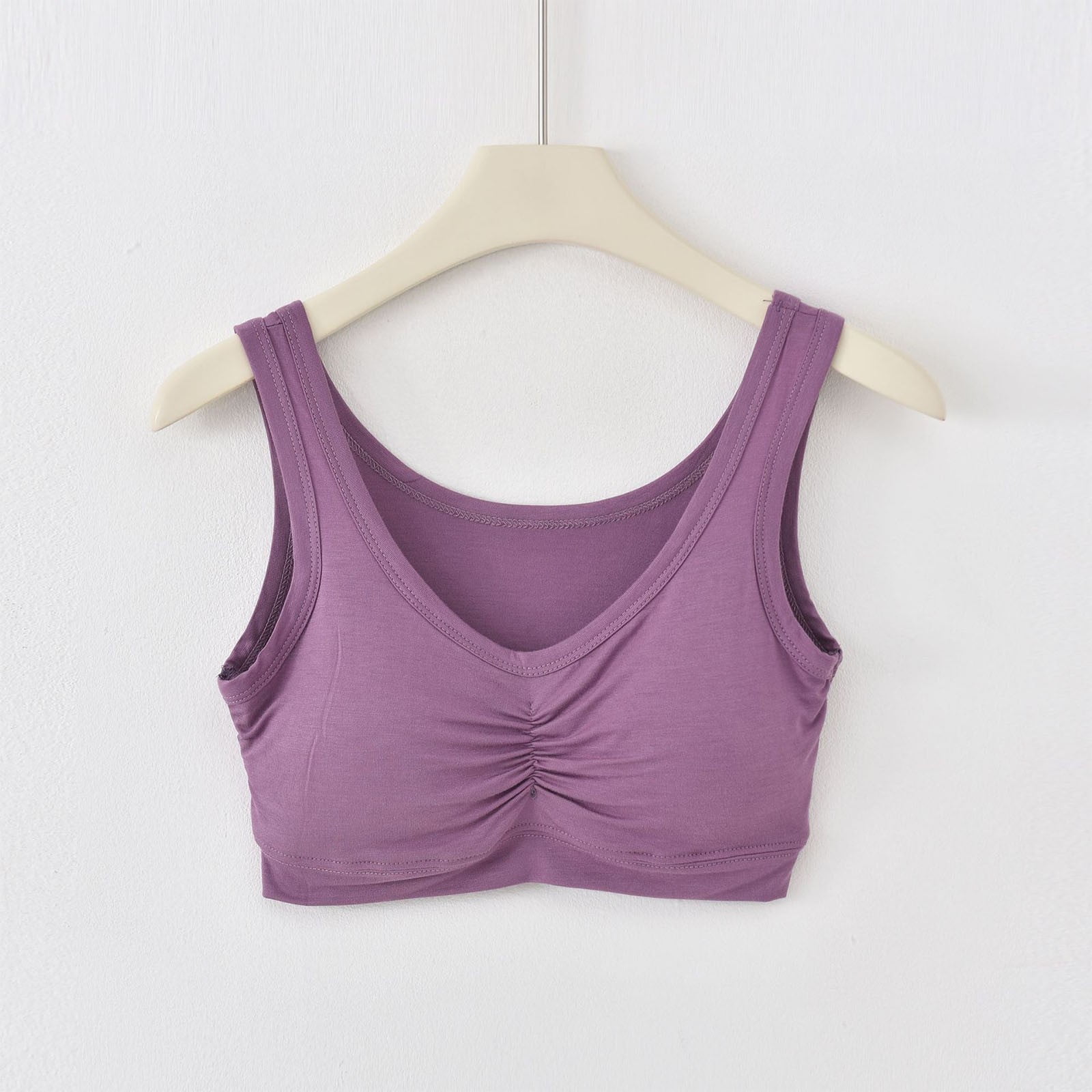 FeelinGirl Bras for Women No Underwire Seamless Smooth Bralette Full Coverage Comfy Everyday ...