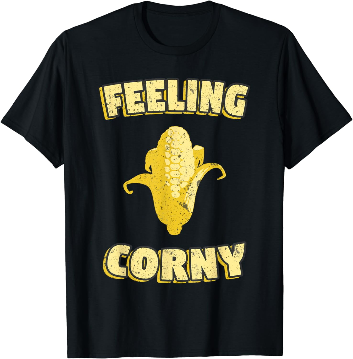 Feeling Corny T-Shirt Funny Farming Corn Joke Pun Tee T-Shirt - Walmart.com