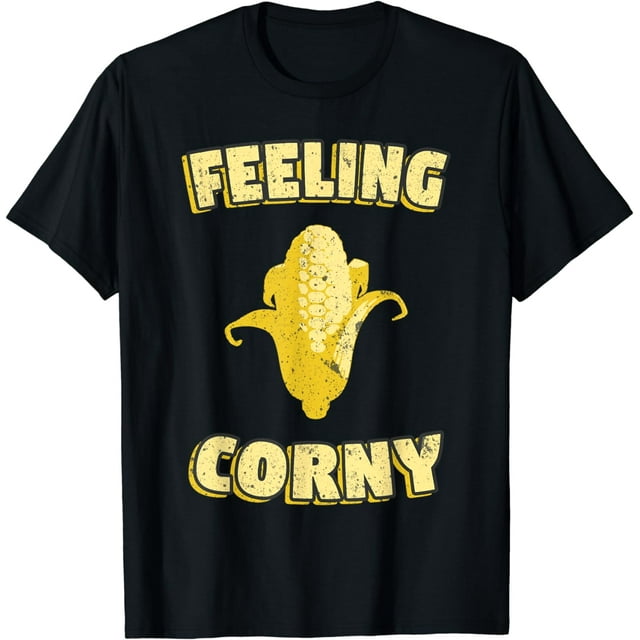 Feeling Corny T-Shirt Funny Farming Corn Joke Pun Tee T-Shirt - Walmart.com