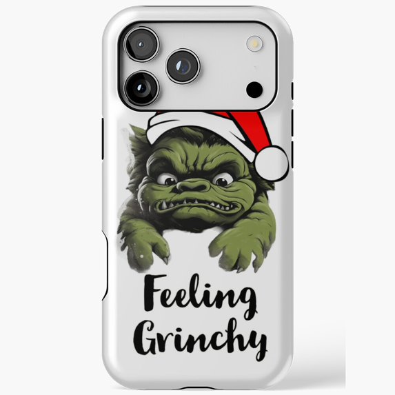 Feeling Grinchy Troll Art Case for iPhone 11 12 13 14 15 16 17 Pro Max ...