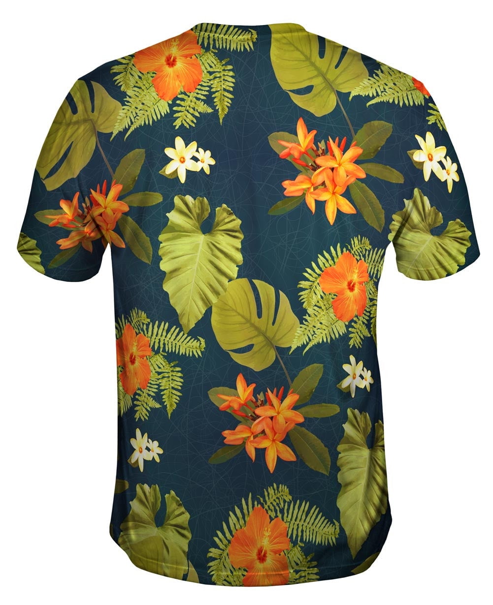 Feeling Hawaii Pattern Mens T-Shirt All Over Print - Walmart.com