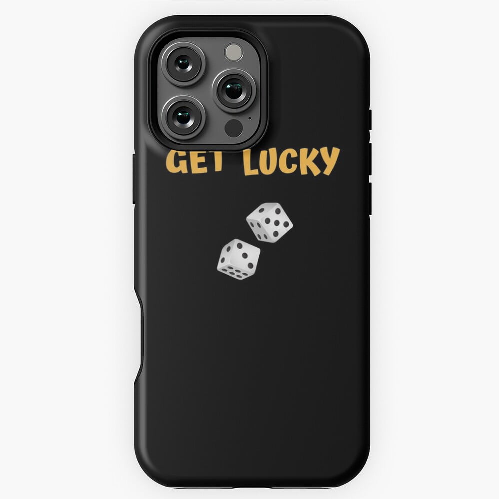 Feeling Lucky Get Lucky Gaming Dice Phone Case for iPhone 16 15 14 13 ...