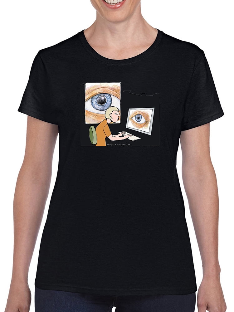 Feeling Seen T-Shirt Women -Wilfred Hildonen Designs, Female Medium ...