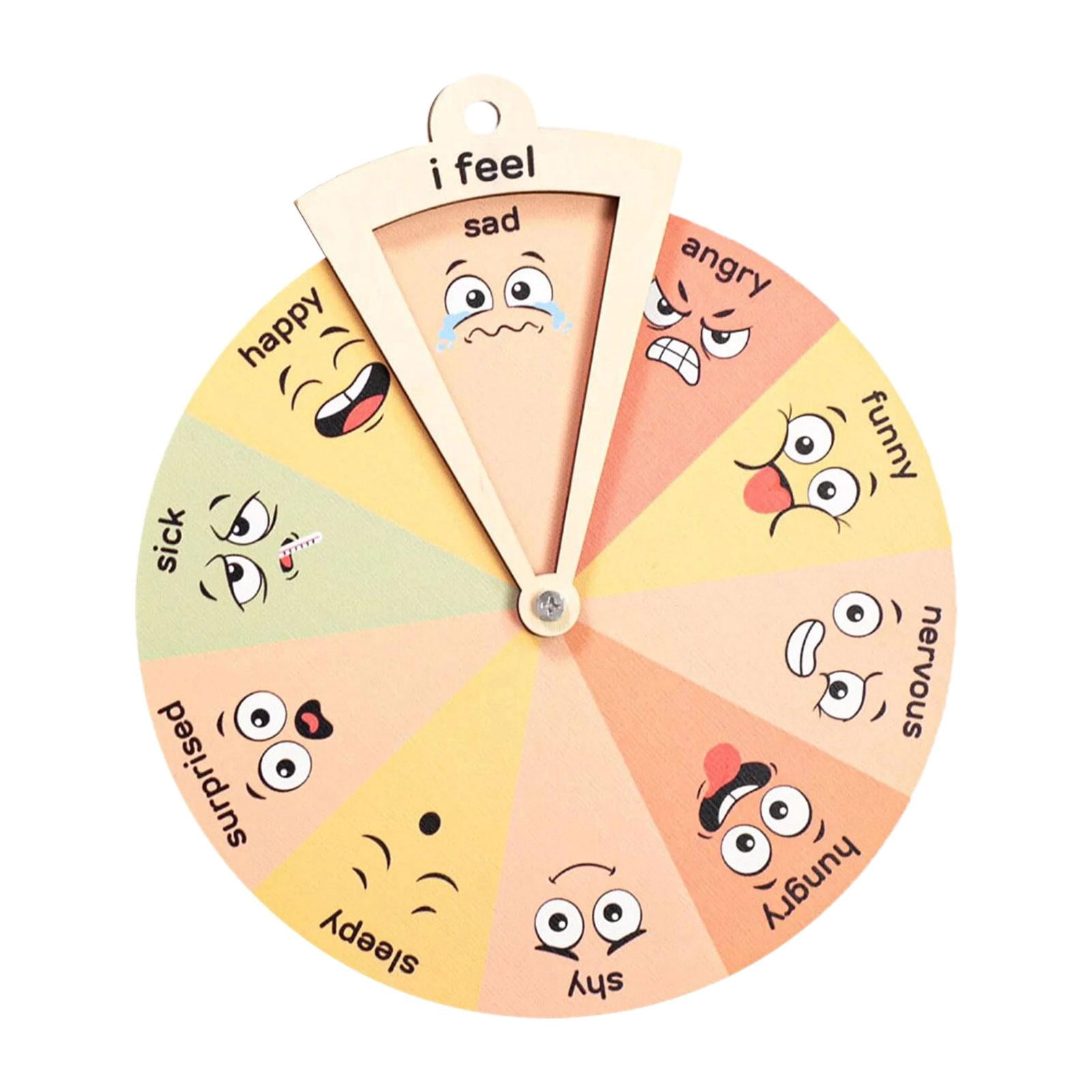 Feeling Wheel for Kids, Montessori Toys Emotion Wheel Feeling ...