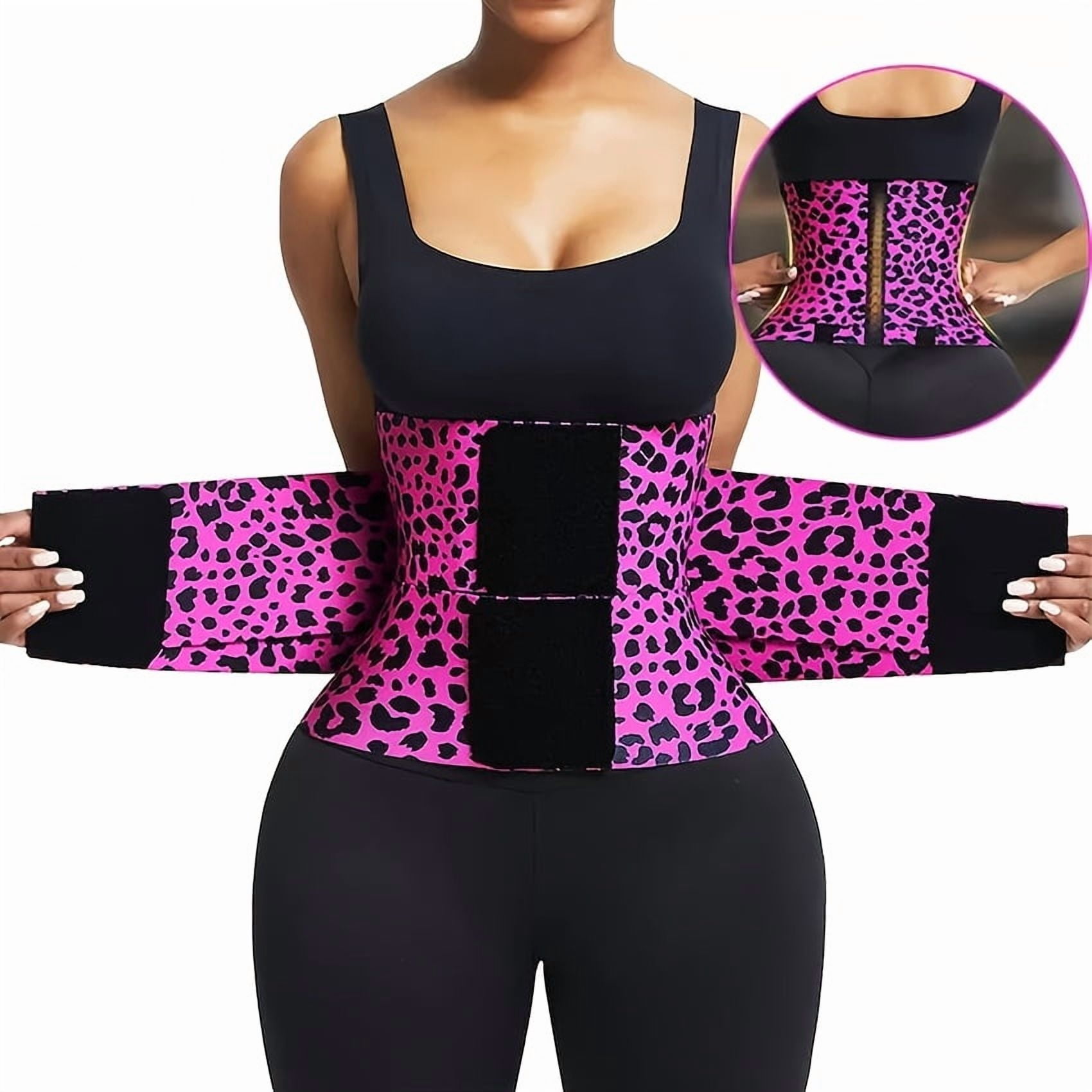 Feelingirl Plus Size Waist Trainer Long Torso Waist Cincher Trimmer Ab ...
