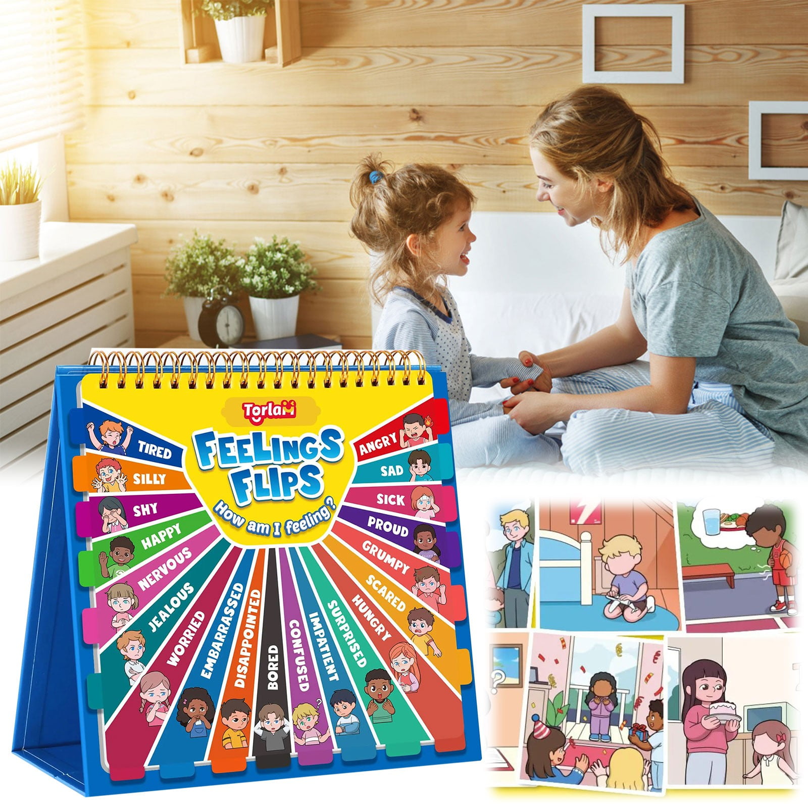 Feelings And Emotions Book For Kids Calm Down Corner Social Emotional ...