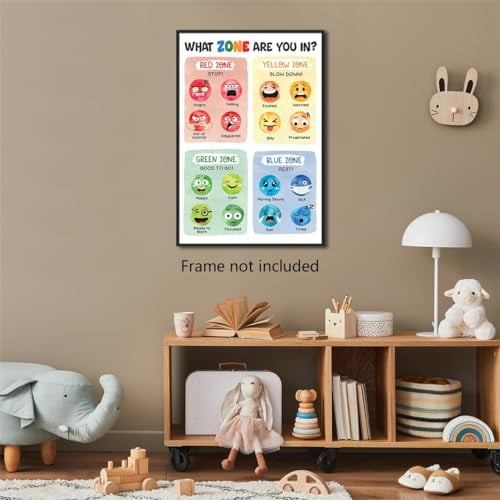 Feelings Chart Poster, Calming Corner Poster, Preschool Classroom Must ...