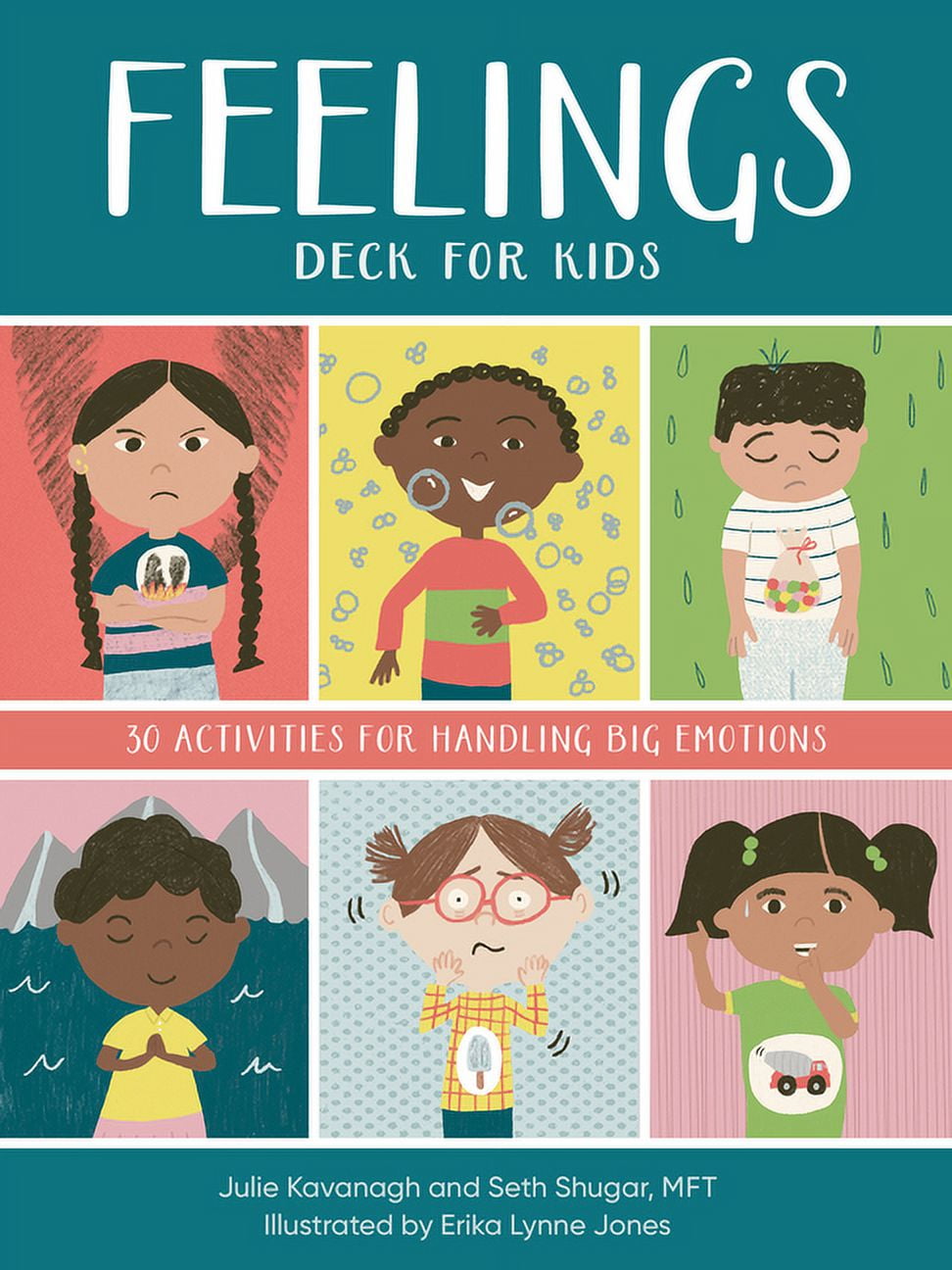 Feelings Deck for Kids : 30 Activities for Handling Big Emotions (Cards ...