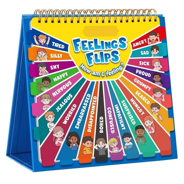 Feelings and Emotions Book for Kids The Original Mood Flipbook for Kids ...