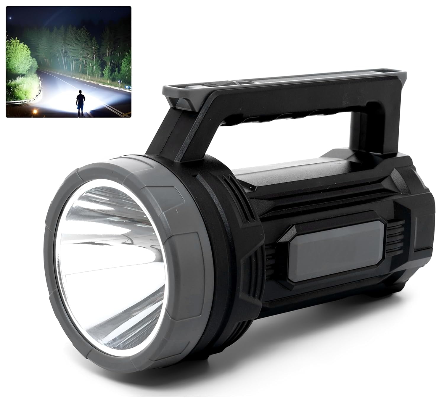 Feelon Torch Light High Power Long Distance 1000 Lumens Emergency ...