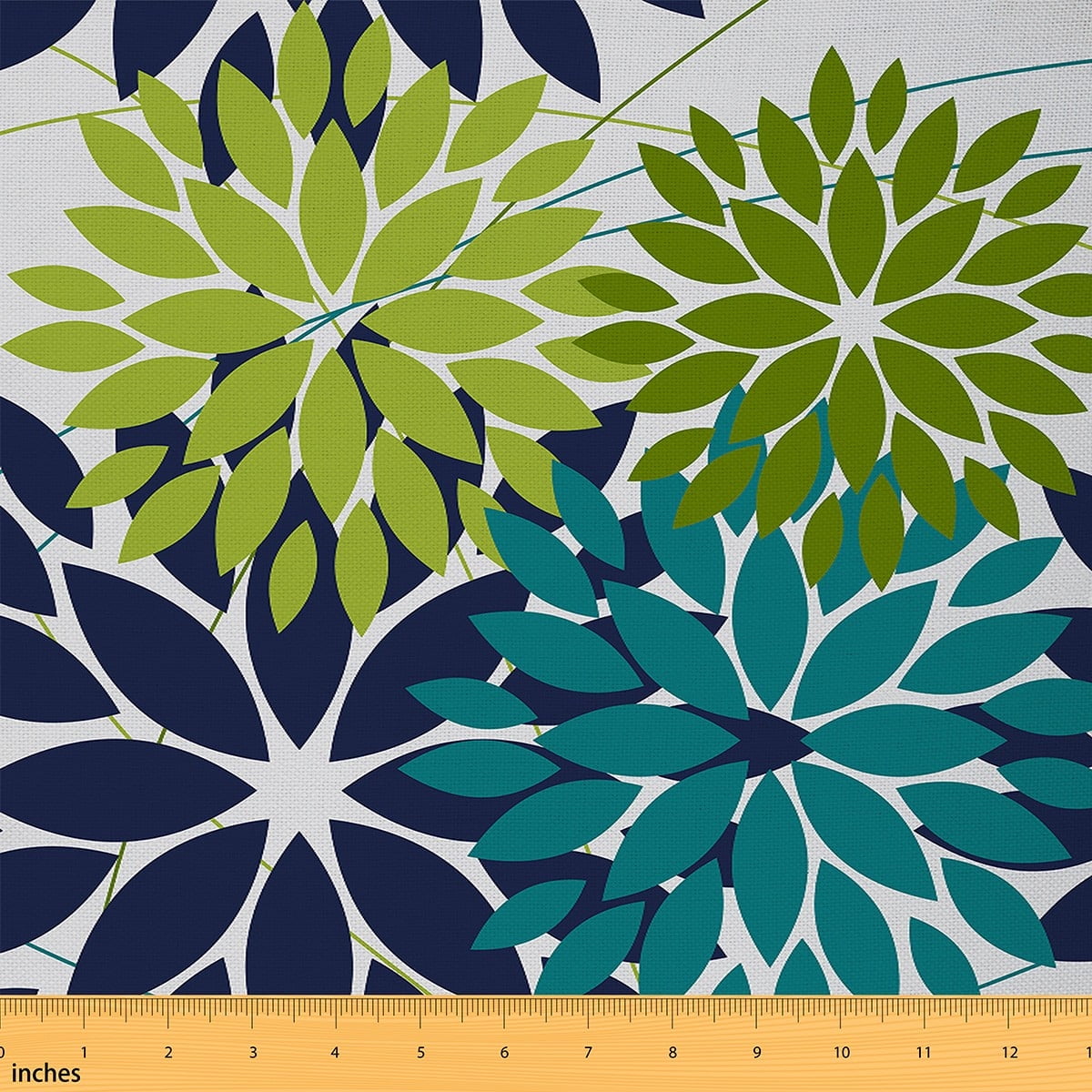 Feelyou Abstract Geometry Fabric by the Yard 1 Yard, Modern Minimalism ...