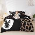 Feelyou Billiards Y Letter Duvet Cover Queen for Girls, Chic Bowknot ...