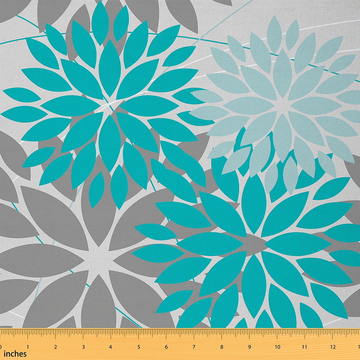 Feelyou Bohemian Geometric Fabric by the Yard 5 Yards, Western Retro ...