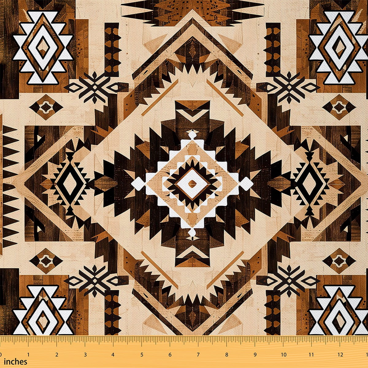 Feelyou Boho Aztec Fabric by the Yard 5 Yards for Adult, Tribal Room ...
