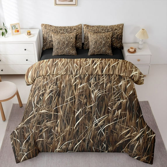 Feelyou Branches Plant Adult Twin Bedding Sets 7pcs, Rustic Bedding ...
