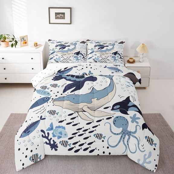 Octopus Comforter Sets for Home Bedding