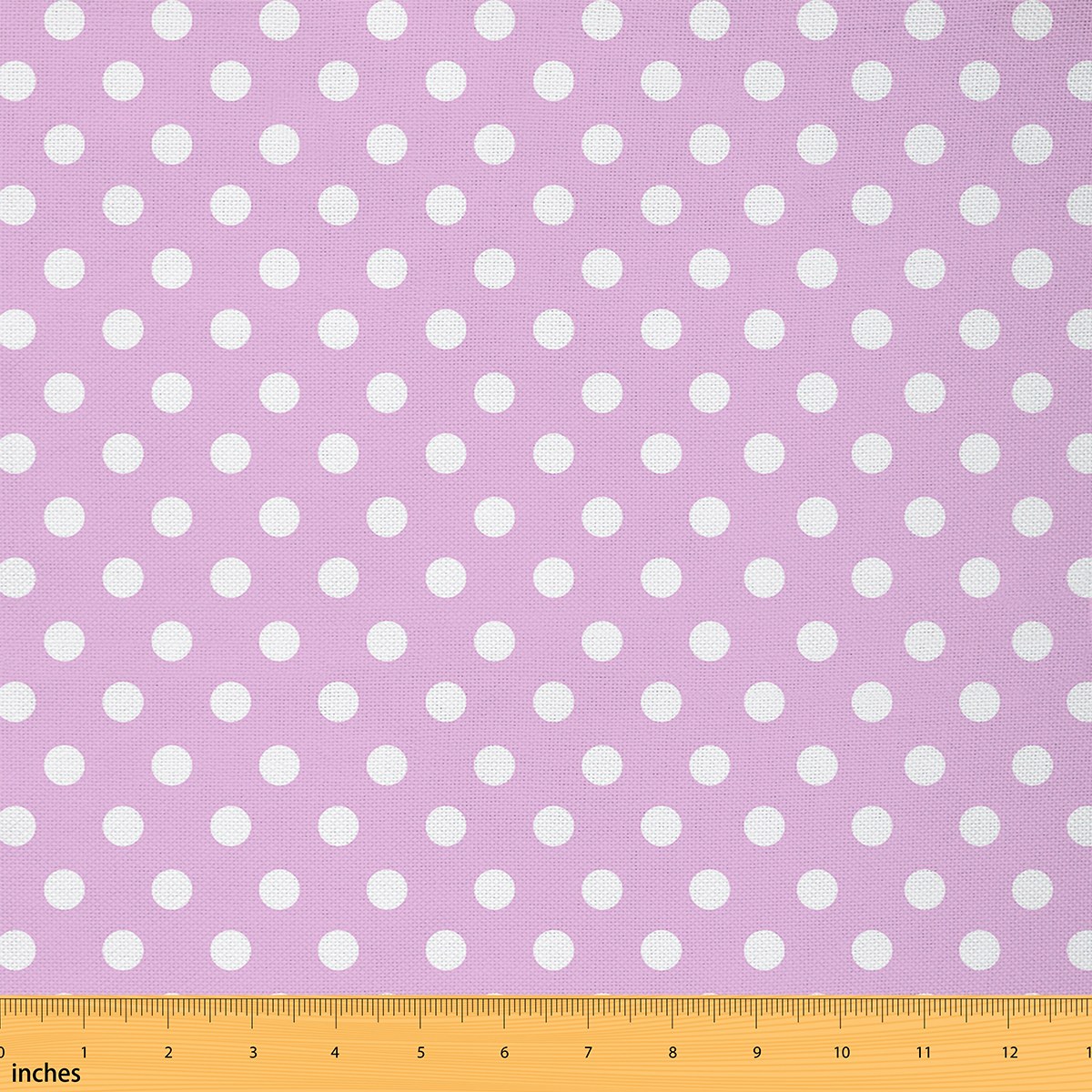 Feelyou Geometric Fabric by the Yard 5 Yards for Adult, Violet Polka ...