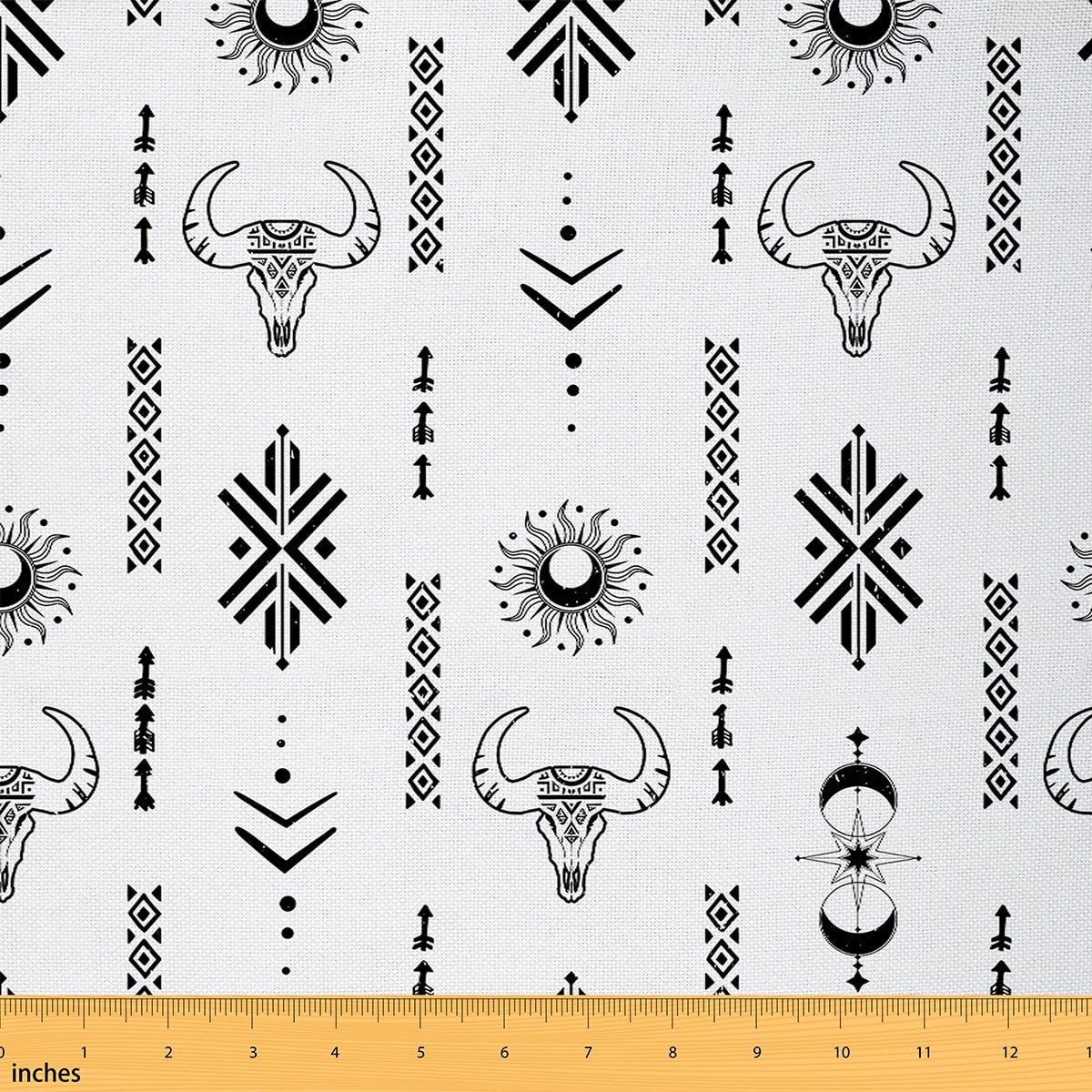 Feelyou Hippie Aztec Fabric by the Yard 10 Yards for Kid, Bohemian ...