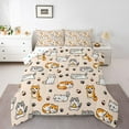 Feelyou Kawaii Cat Animal Full Size Comforter Sets, Teen Kid Boy Girl ...