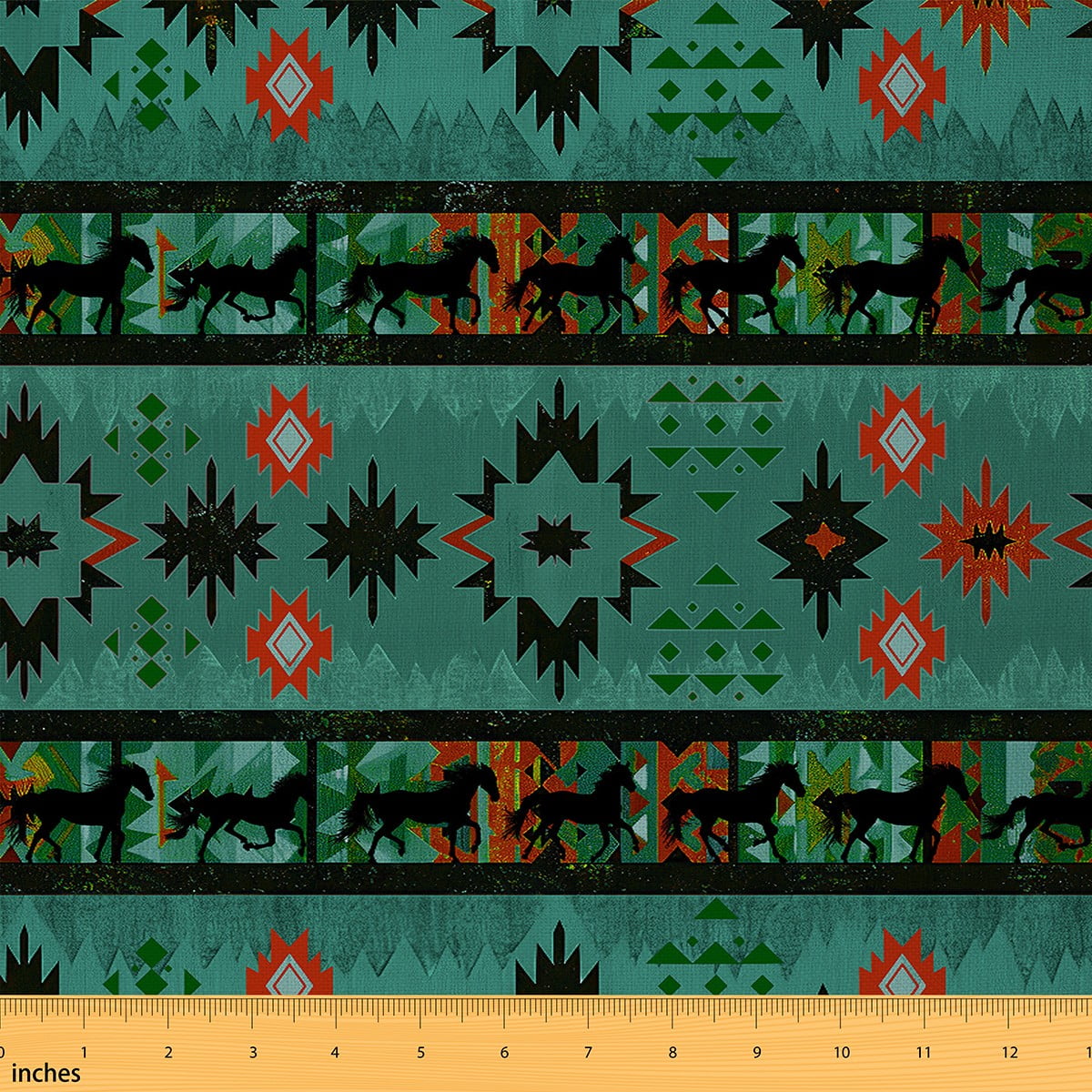 Feelyou Kids Tribal Aztec Fabric by the Yard 10 Yards, Rectangle ...