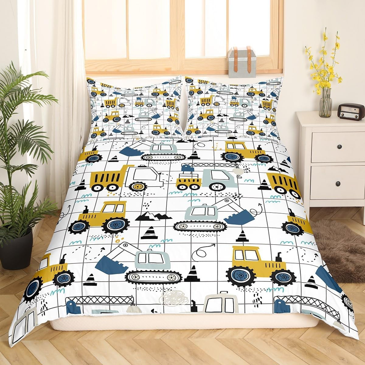 Feelyou Leopard Bedding Set for Girls Boys Kids Rose Cheetah Print ...