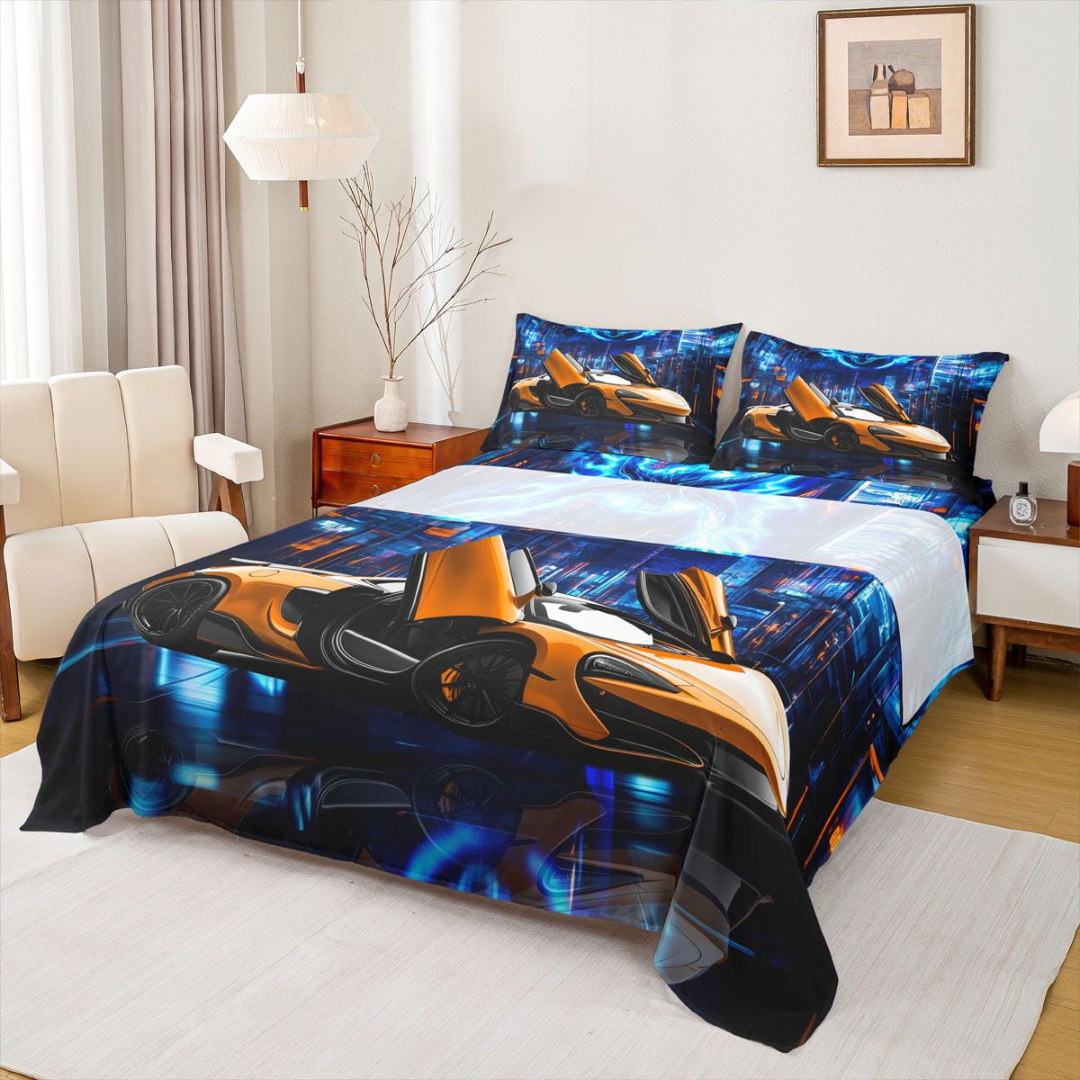 Feelyou Speed Sports Lover Full Size Sheets for Child, Fashion ...