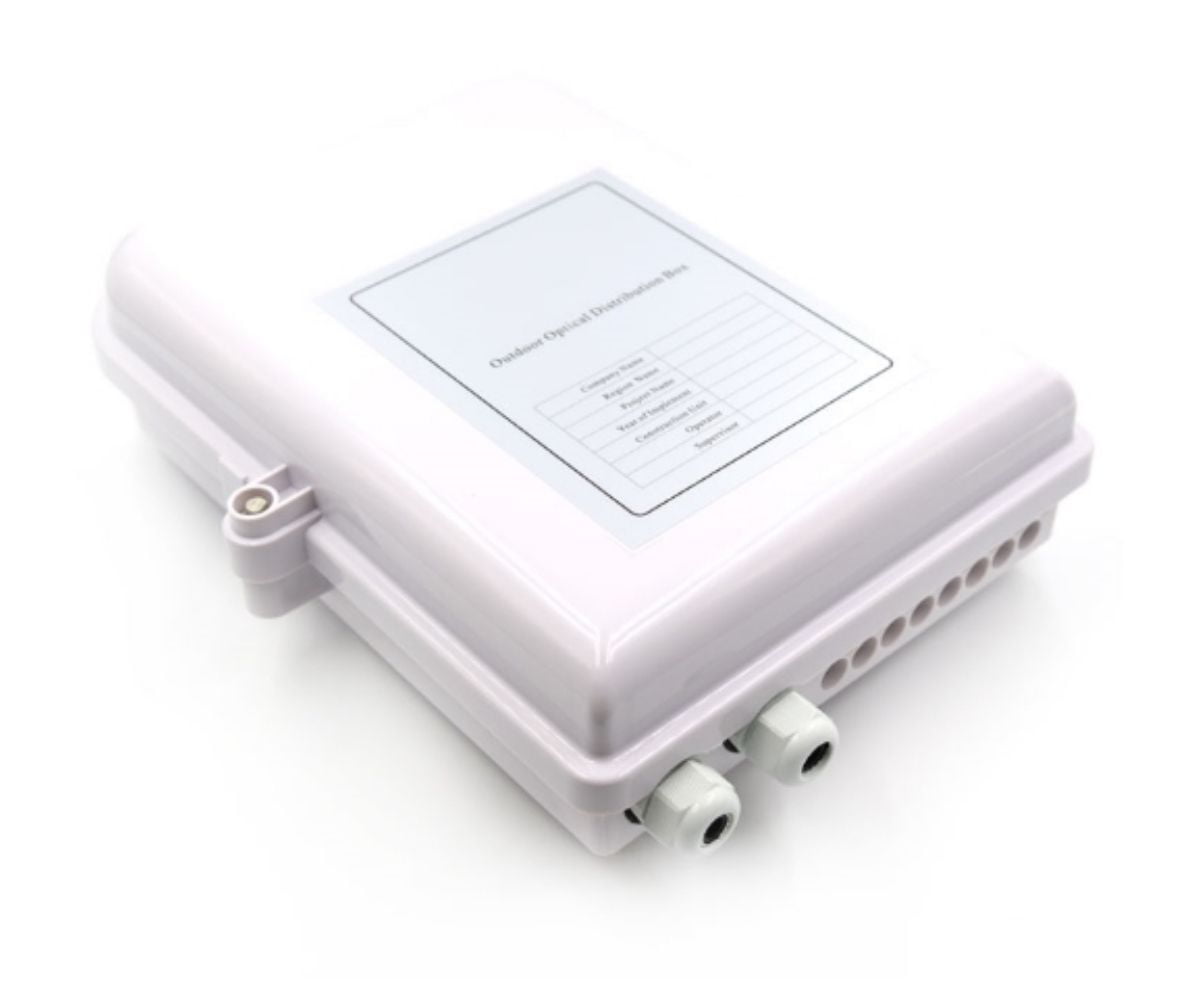 Feelz Outdoor Optical Distribution Box 16 Fiber Wall Mount Termination ...
