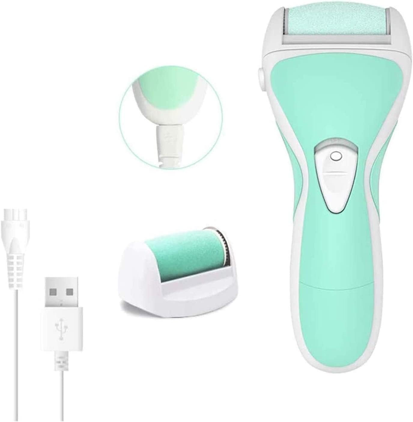 Feet Callus Remover Electric Foot File Dead Skin Pedicure Tool ...