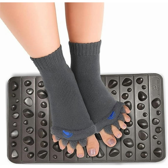 Feet Foot Alignment Socks with Toe Separators – Holiday Socks for Women ...