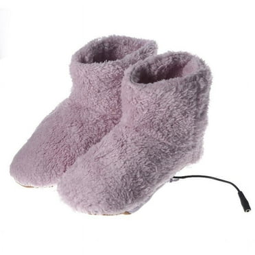 Winter Heating Shoes Sleep Heat Therapy Heated Massage Foot Warmer ...