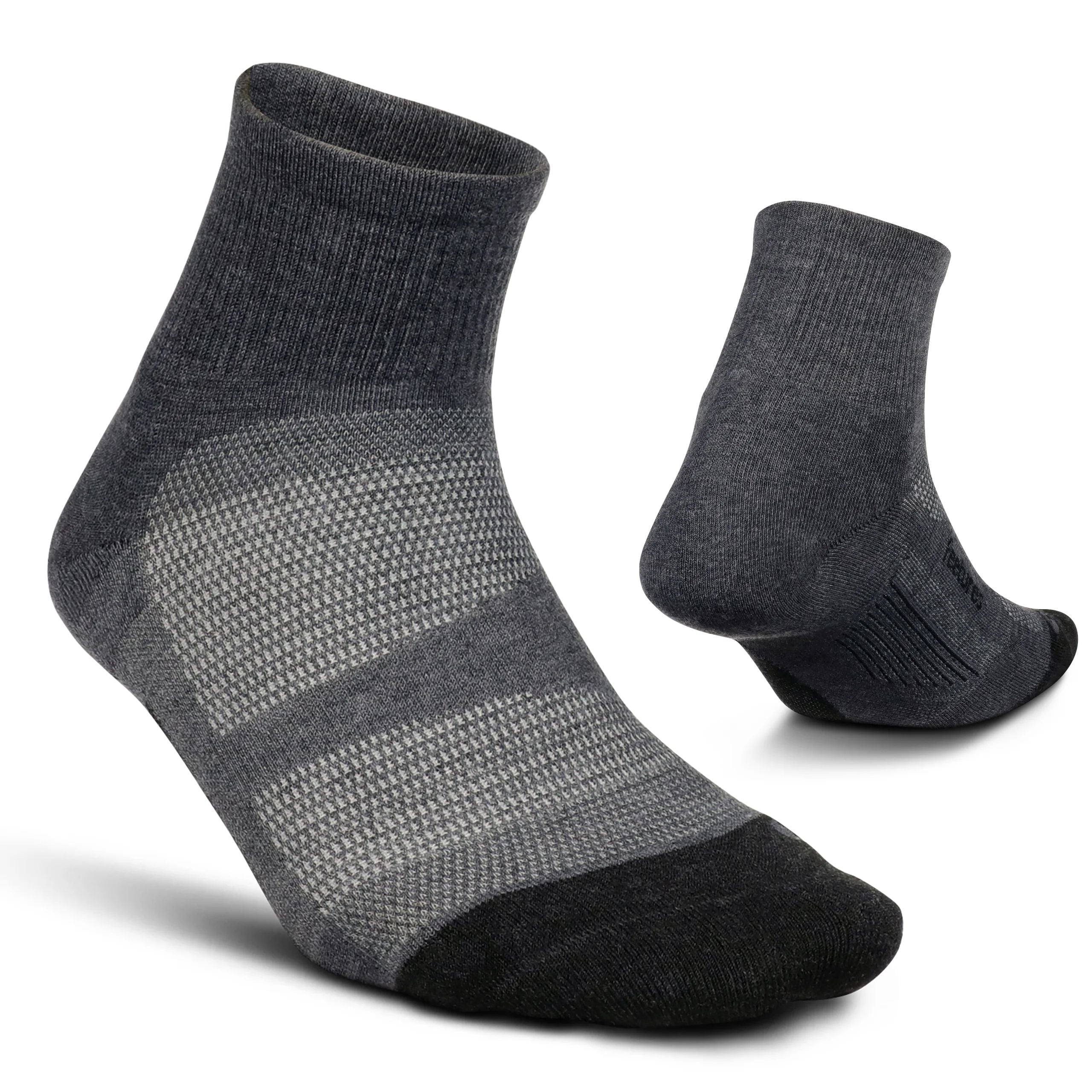 Feetures Elite Max Cushion Quarter Sock - Athletic Running Socks ...