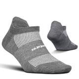 Feetures! High Performance Ultra Light Ankle Socks No Show Heather Gray ...