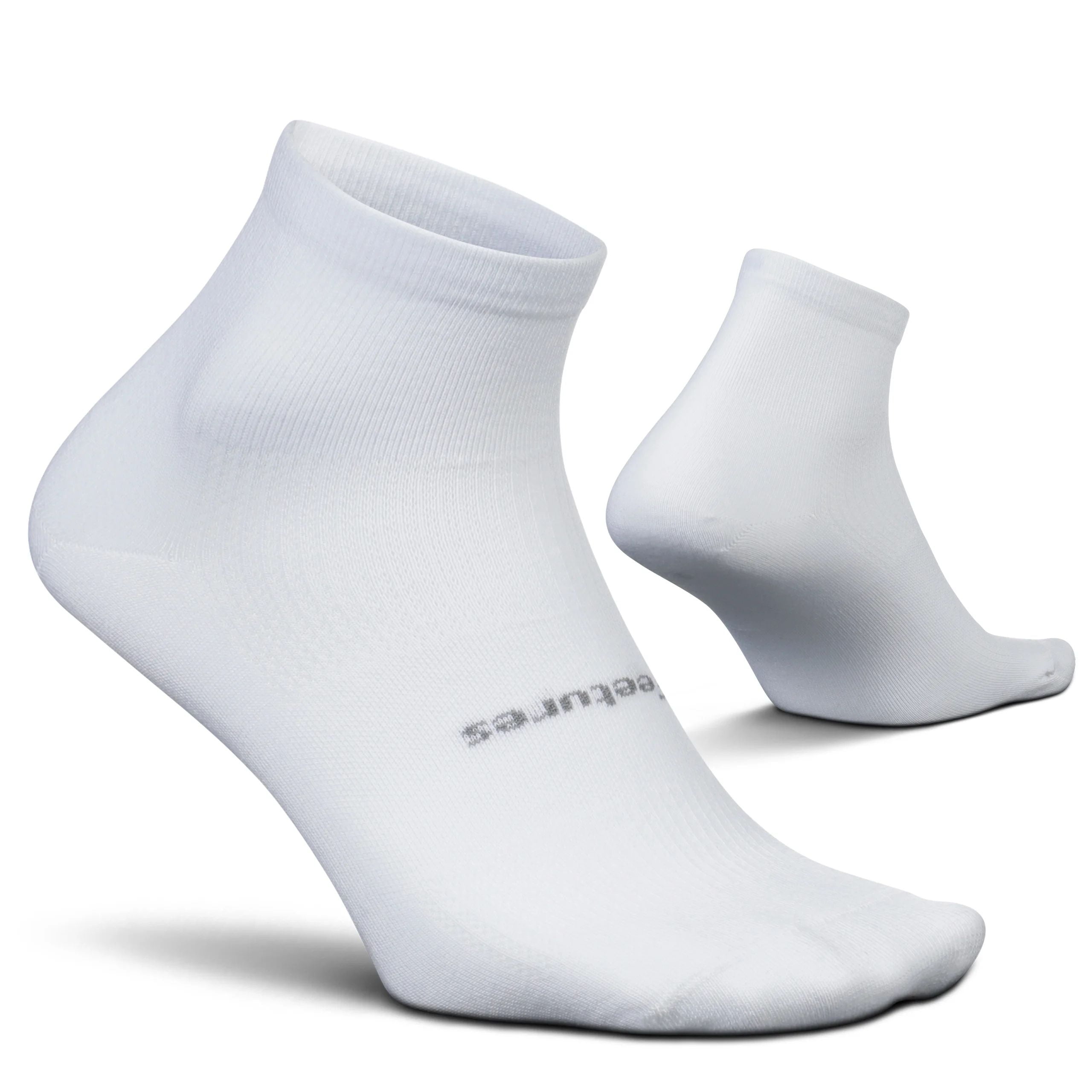 Feetures Ultra Light Quarter Running Socks, Moisture Wicking, Medium ...